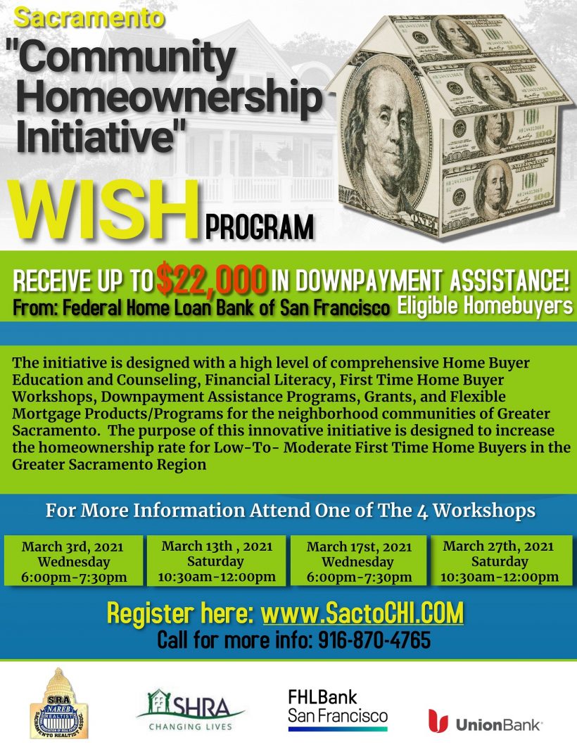 WISH Flyer - Sacramento Realtist Association